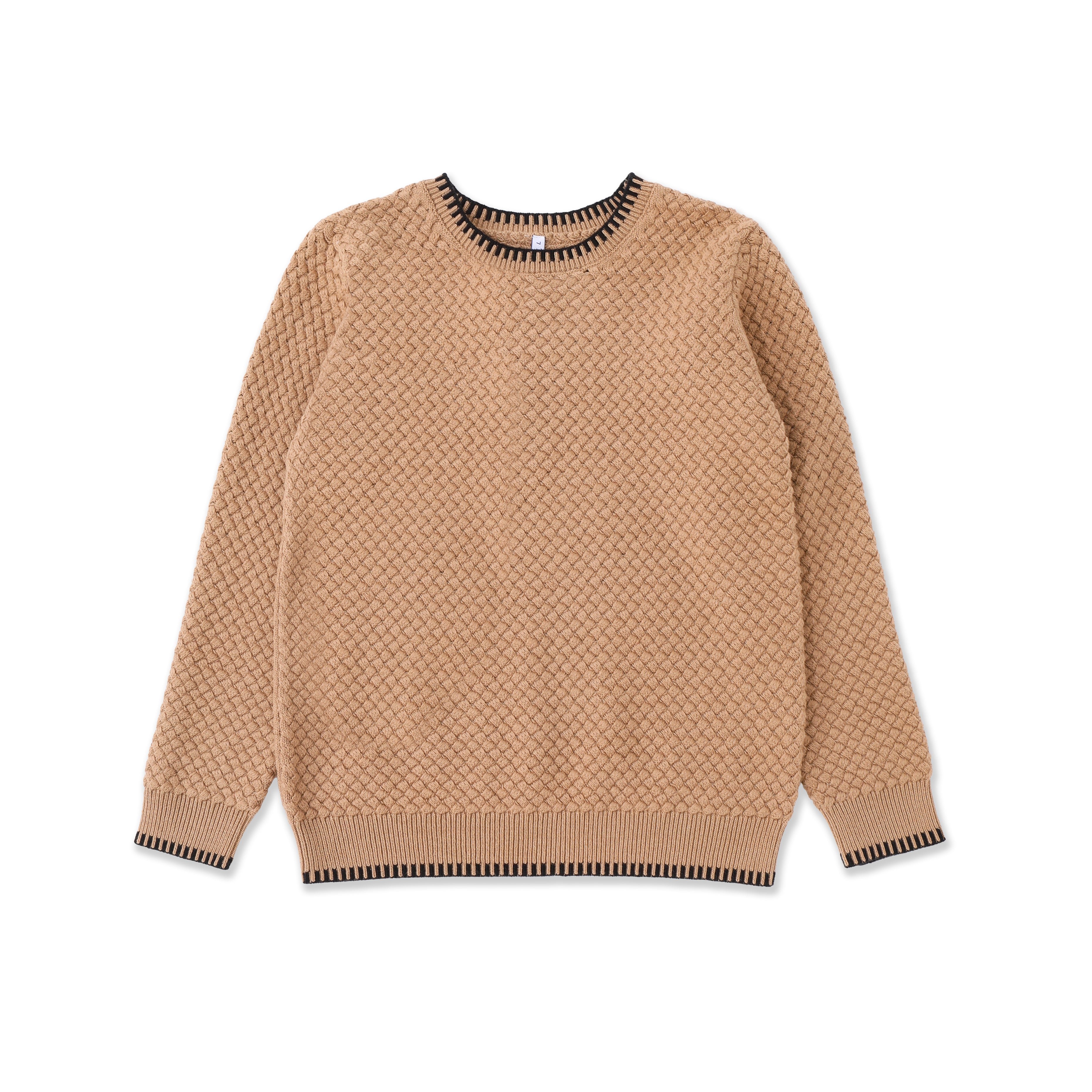 Contrast stitched sweater 046 – Leaderkids